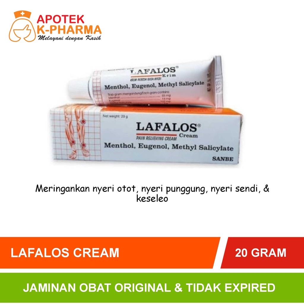 Jual Lafalos Krim Isi 20gram Obat Original Sanbe | Shopee Indonesia