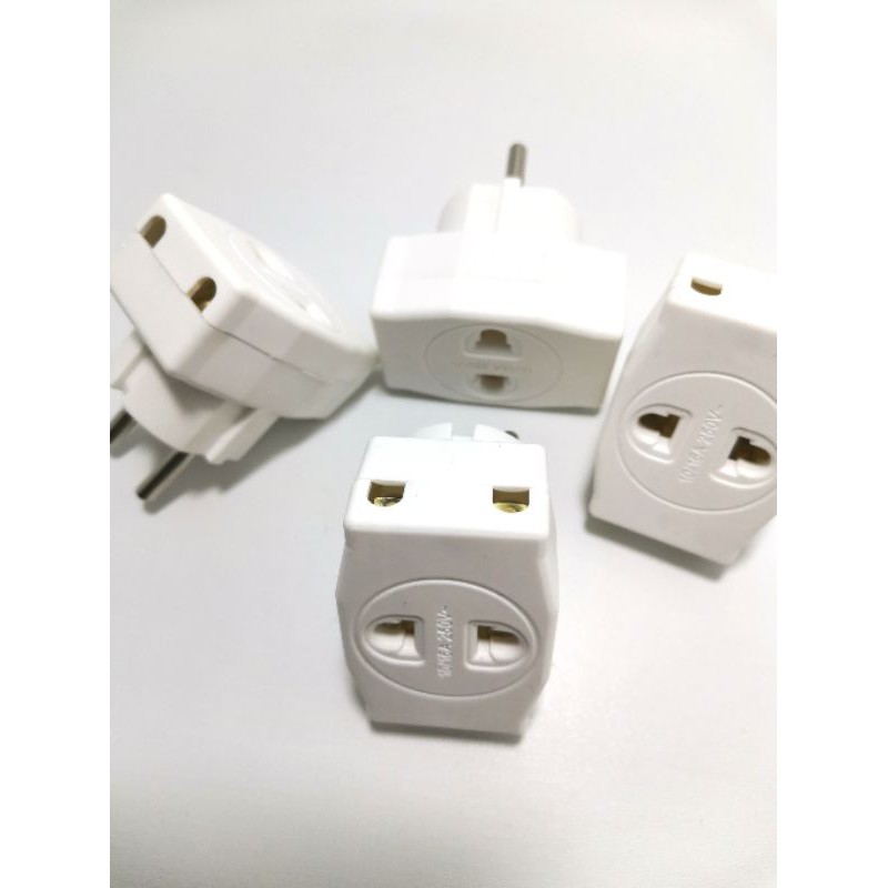 Jual Steker / Colokan T multi / Cabang 3 SNI SC307 | Shopee Indonesia