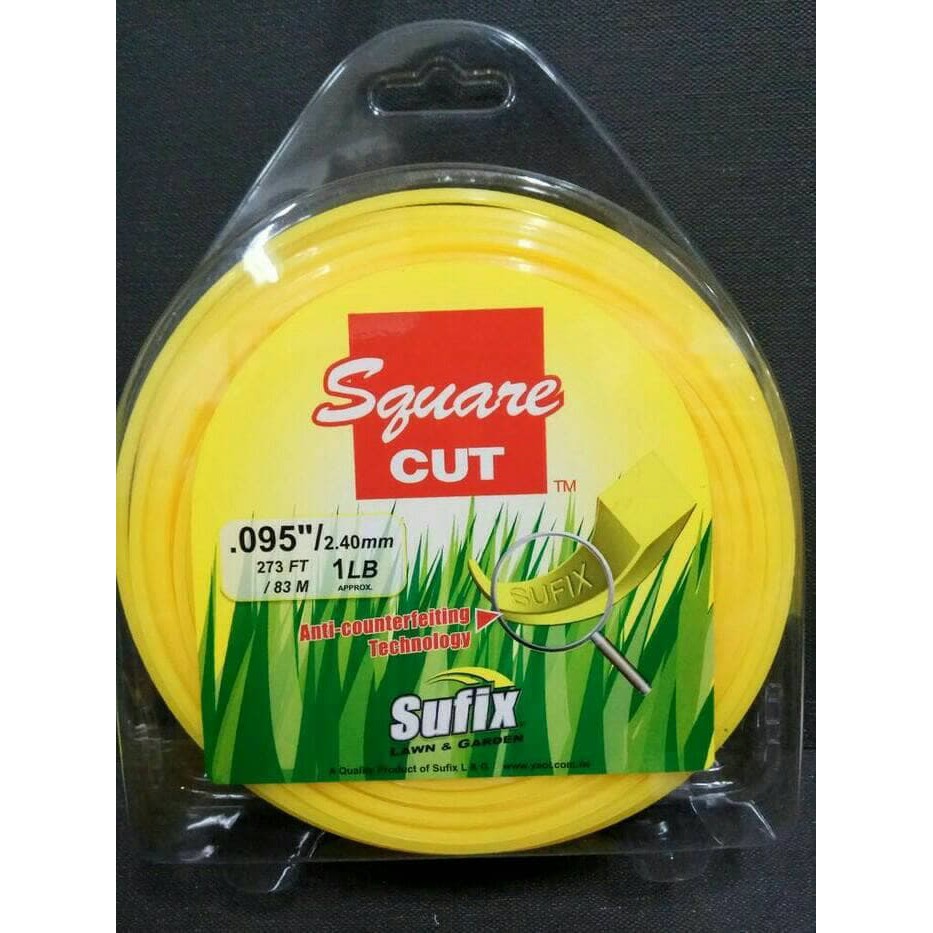 Jual Nylon Cutter - Pisau Potong Rumput Senar SUFIX ORI 83 M - Senar ...