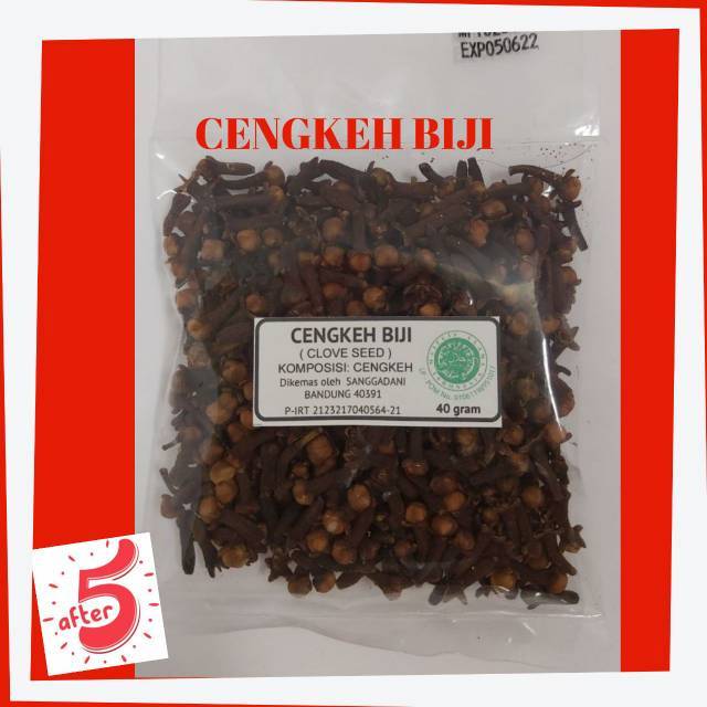 Jual Cengkeh Biji / Cengkeh Kering / Cengkih / Cloves / Rempah 40g ...