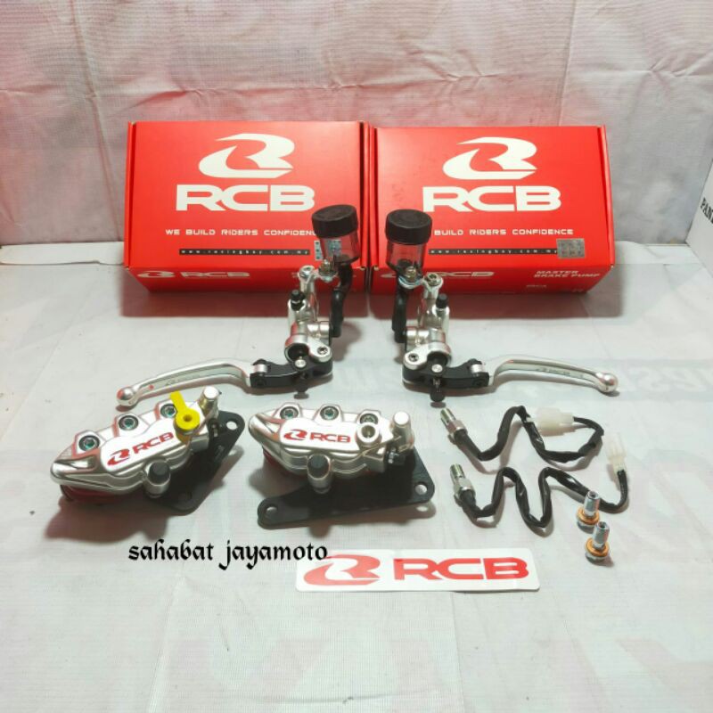 Jual Master Rem RCB S1 Radial Kanan Kiri Kaliper RCB Depan Belakang Nmax | Shopee Indonesia