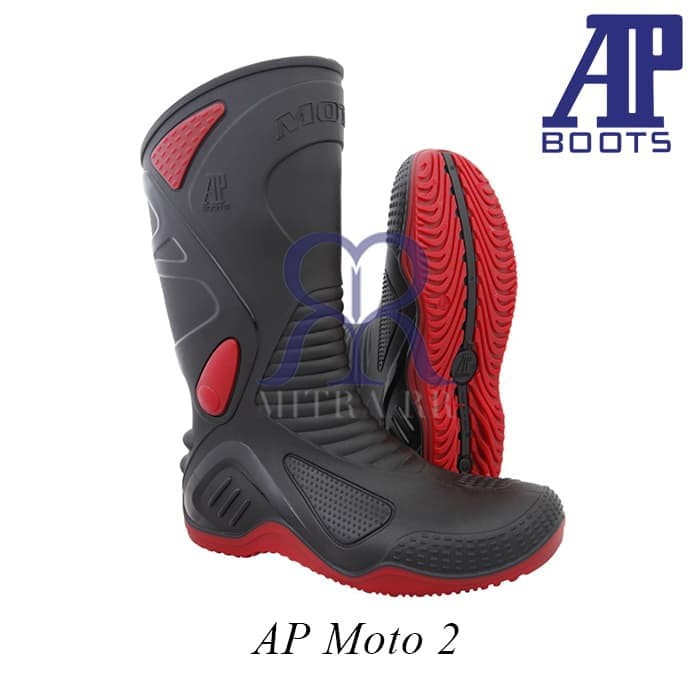 Jual AP TERMURAH AP Boots Moto 2 Hitam - Sepatu Boot Biker Motor ...