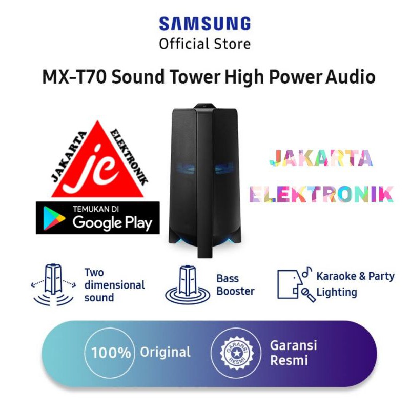 Jual SAMSUNG SOUND TOWER MX-T70 | Shopee Indonesia