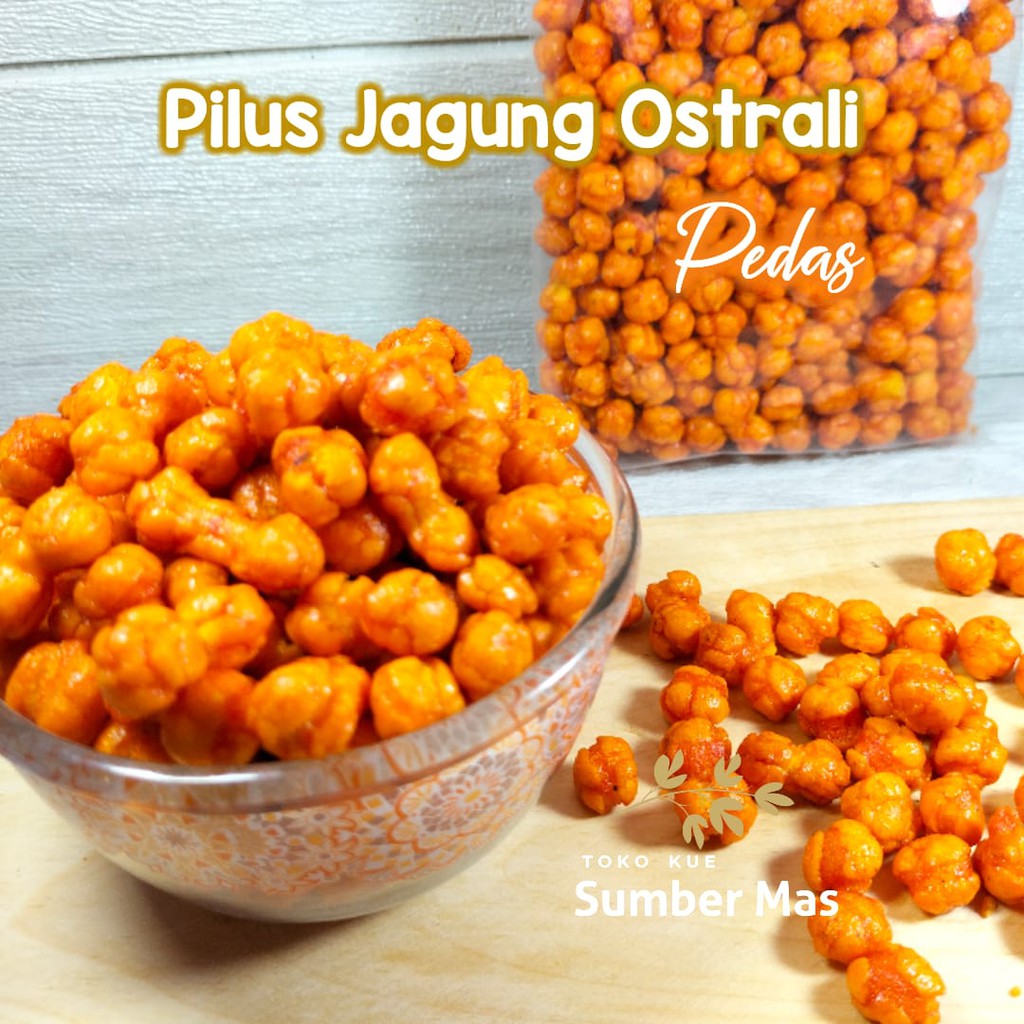 Jual PILUS JAGUNG 250GR / PILUS AUSTRALI pedes / PILUS AUSTRALIA pedas ...