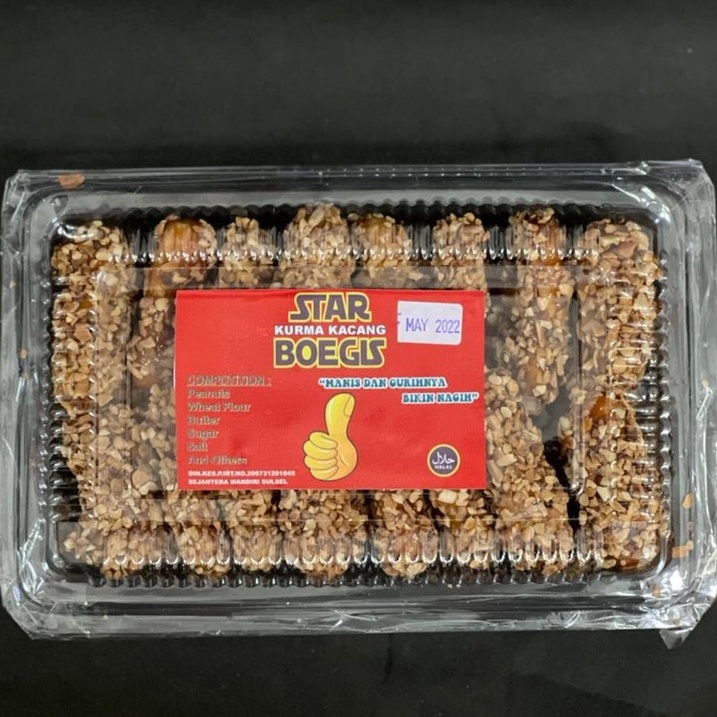 Jual KUE KURMA KACANG STAR BOEGIS SEJAHTERA 600gr | Shopee Indonesia