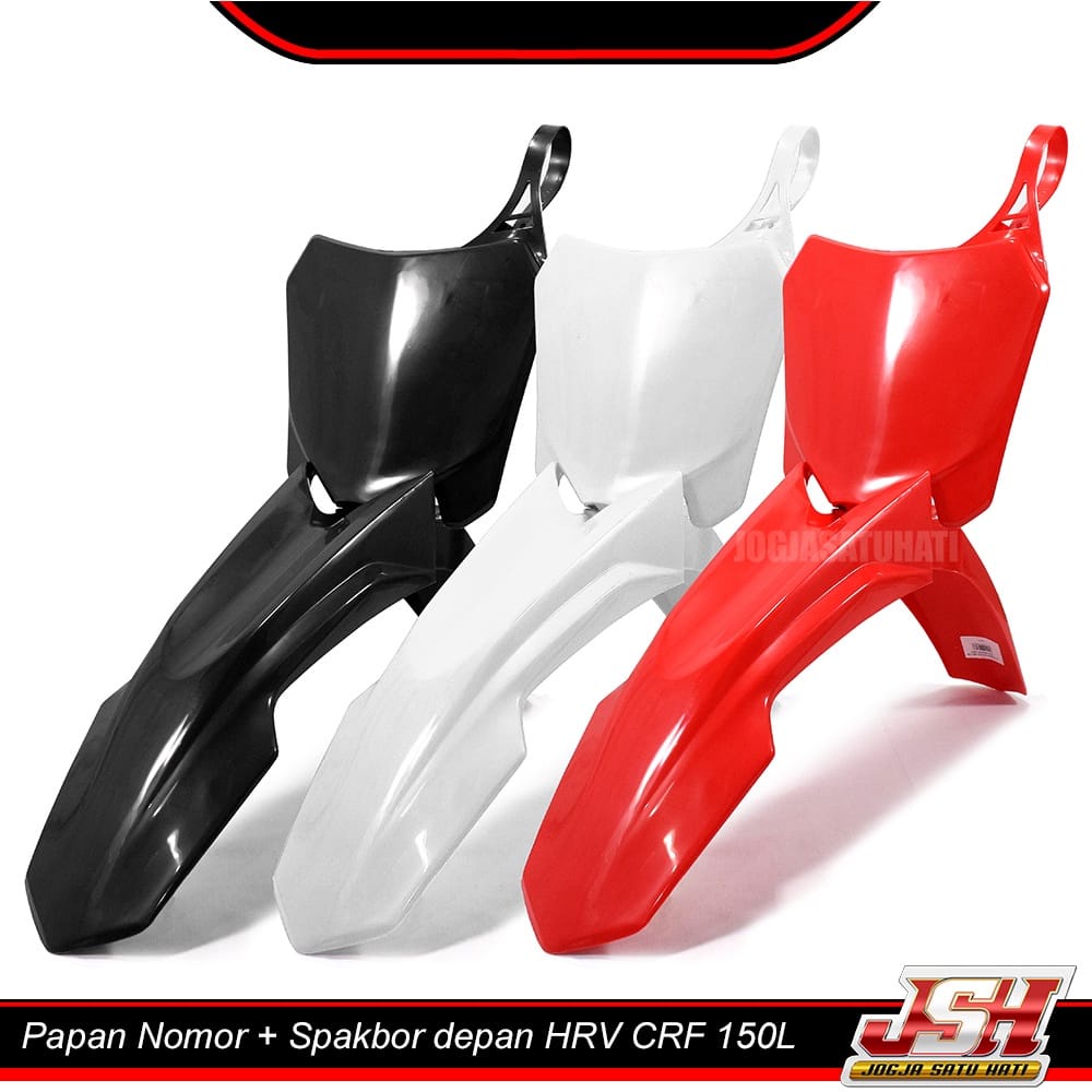 Jual Paket Slebor Depan Plat Nomor HRV CRF 150L 250 2018 / CRF 450R ...