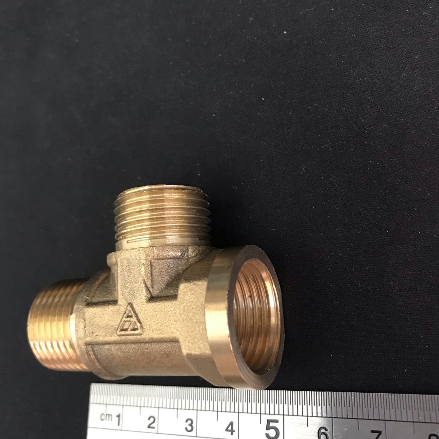 Jual Tee Shower Kuningan 1/2" / Sambungan Kran | Shopee Indonesia