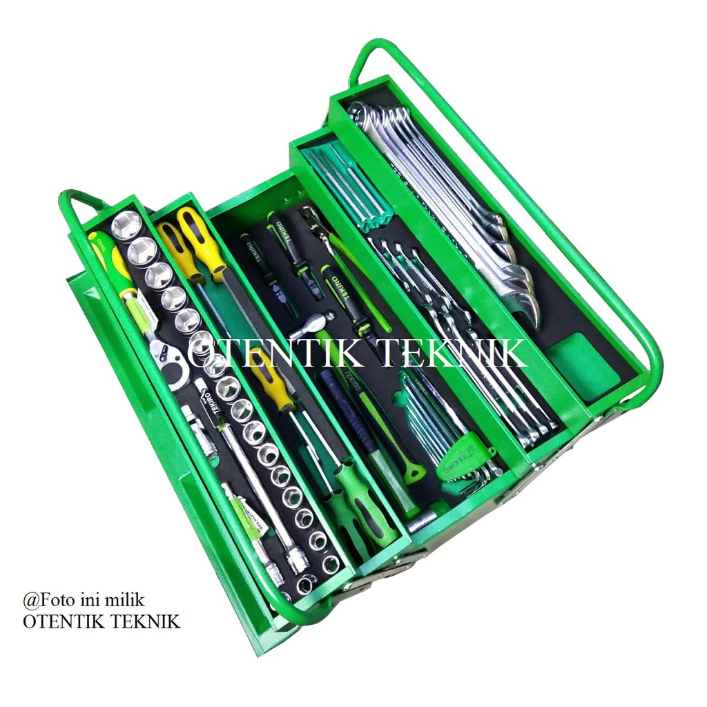 Jual TEKIRO TOOL BOX SET 66 PCS - KUNCI MEKANIK 66PCS - MECHANIC TOOLS | Shopee Indonesia