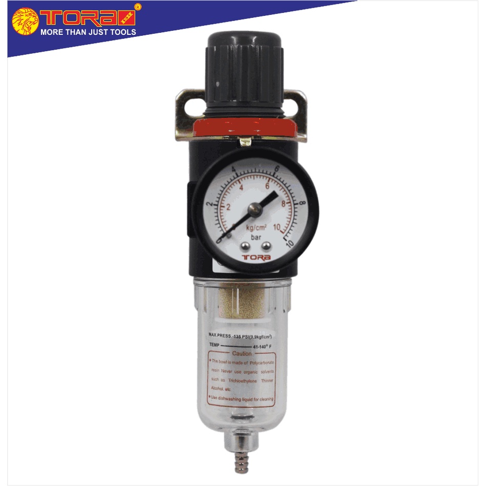 Jual TORA Filter Angin Single Plastik 1/4 Inch - Air Unit Single ...