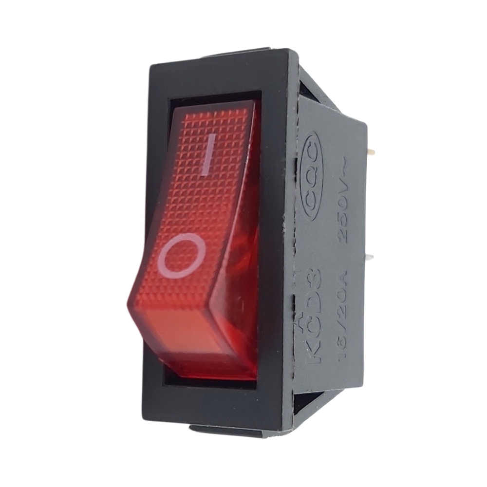 Jual Saklar Power On Off Switch Kecil Hitam Merah 2 Pin 3 Pin Rocker ...