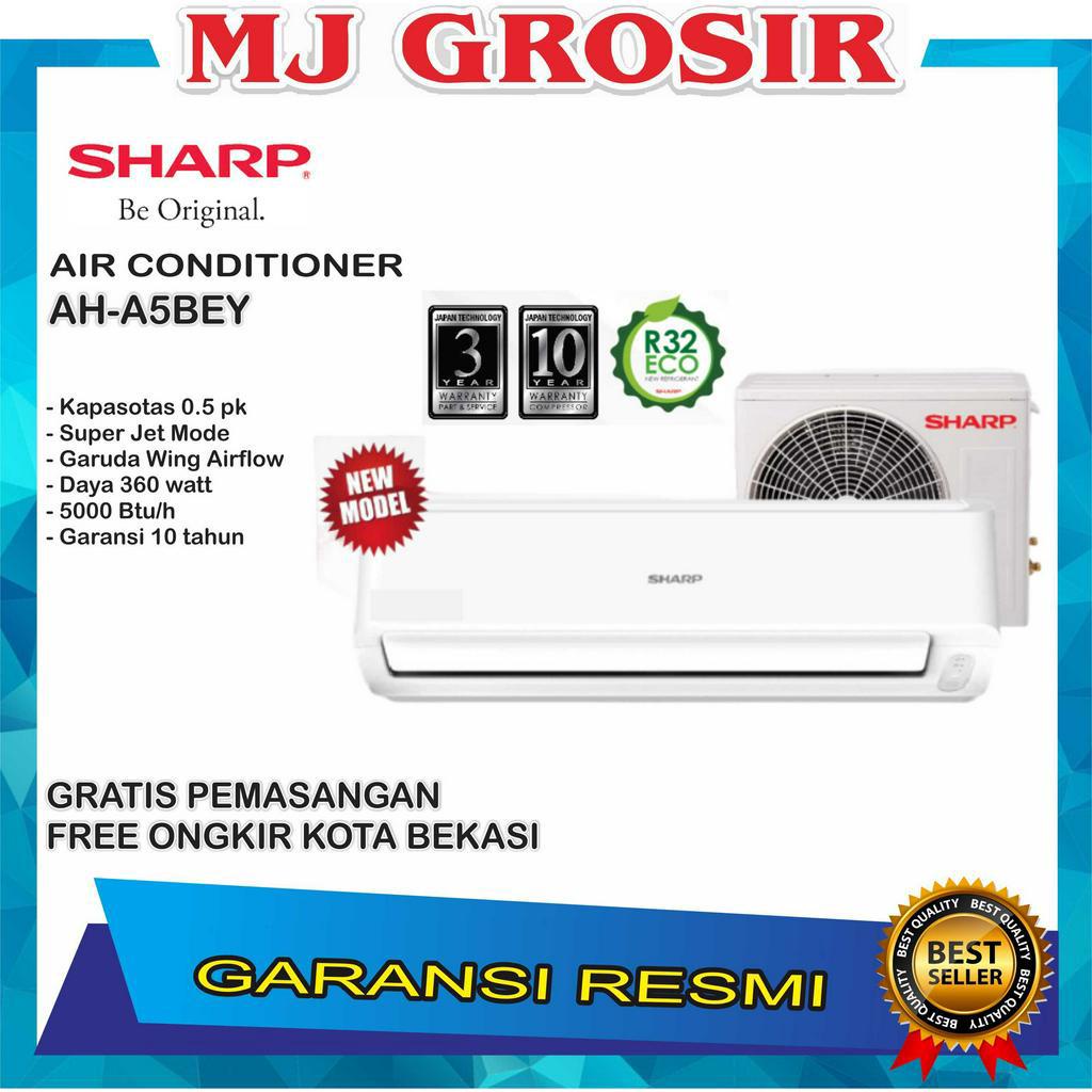 Jual AC SHARP AH-A 05 BEY / AH-A 05 SAY 0.5 PK + PASANG 1/2 PK R32 THAILAND ECO JETSTREAM ...