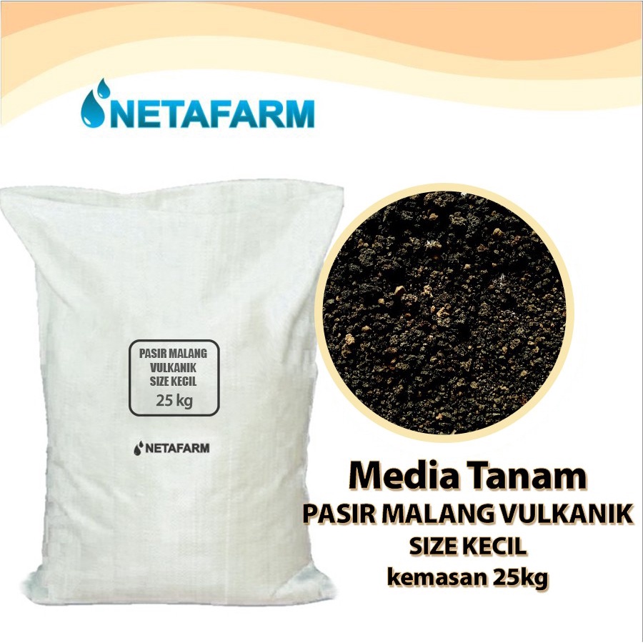 Jual Media Tanam - PASIR MALANG VULKANIK Size KECIL isi 20kg | Shopee ...