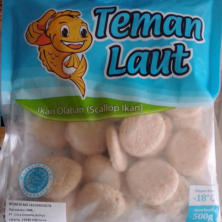Jual Teman Laut Scallop 500 gr | Shopee Indonesia