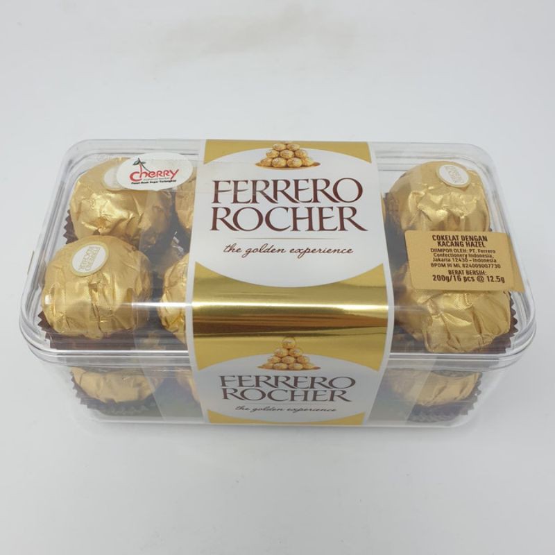 Jual coklat ferrero rocher 16pcs/200gr | Shopee Indonesia