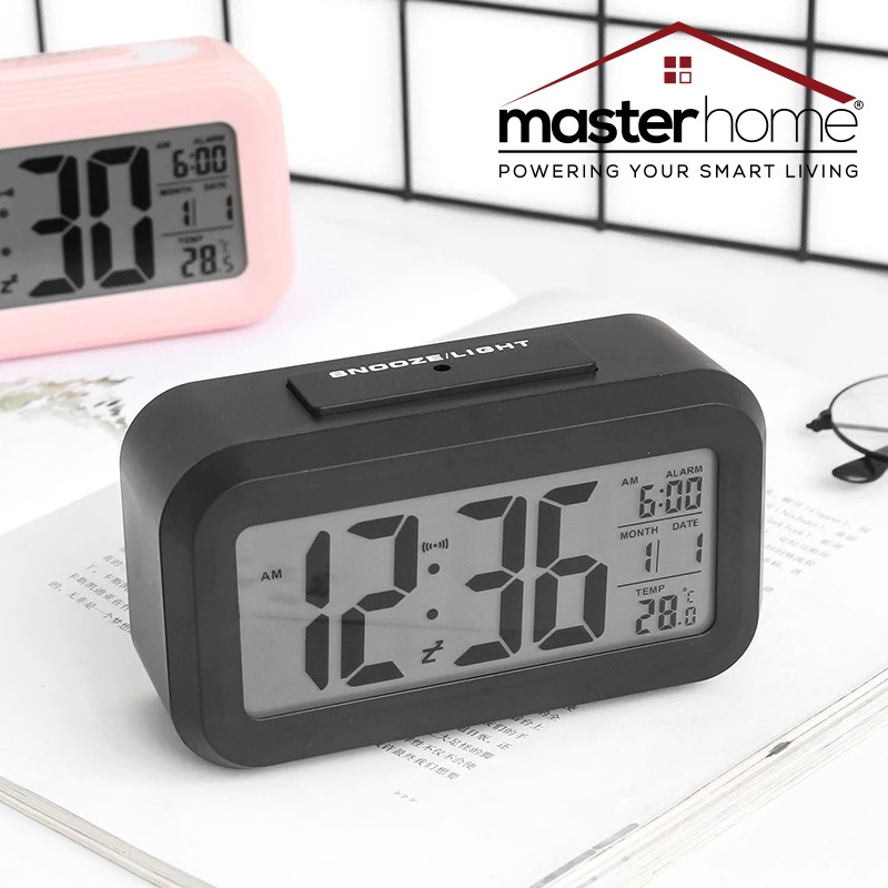 Jual MH - Jam Weker | Digital Clock Alarm LED | Smart Clock LED | Table ...