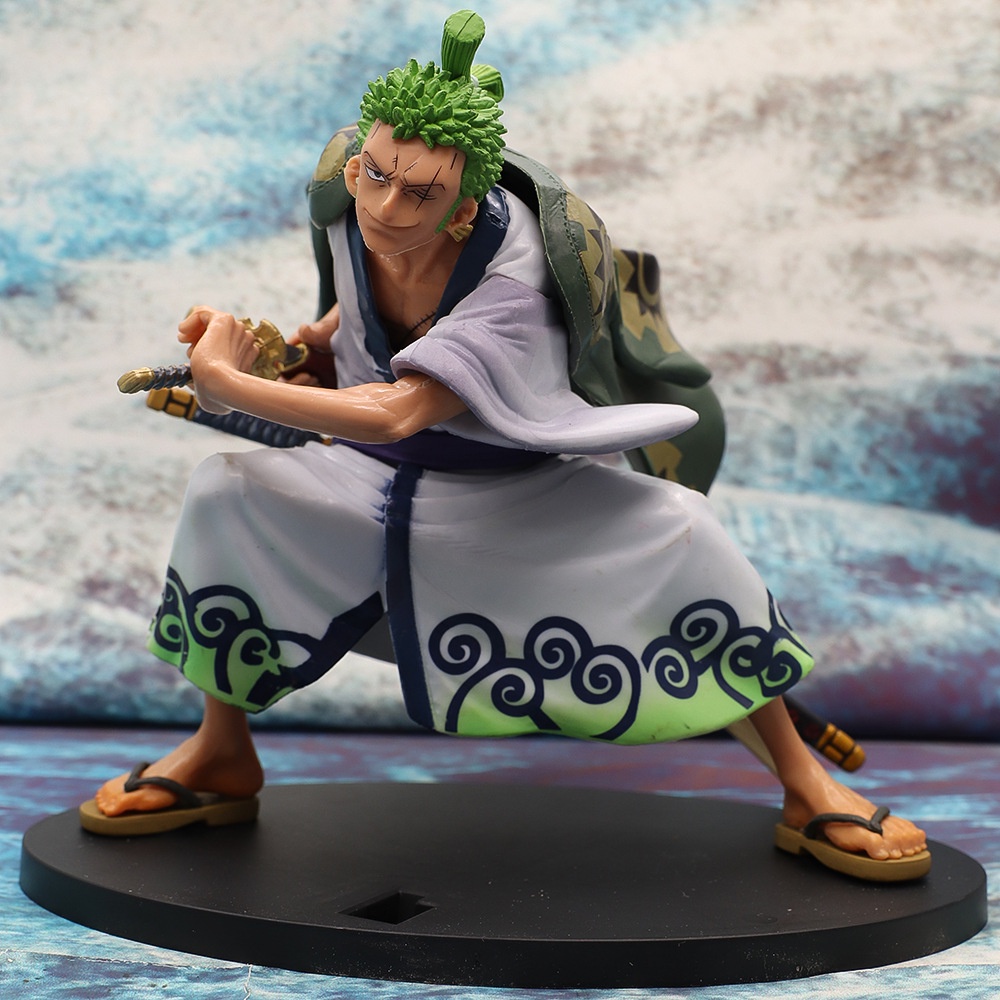 Jual One Piece Roronoa Zoro Law Wano Action Figure | Shopee Indonesia