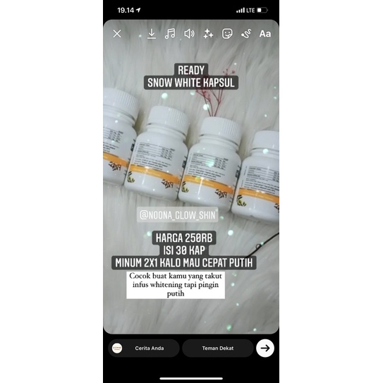 Jual snow white kapsul | Shopee Indonesia