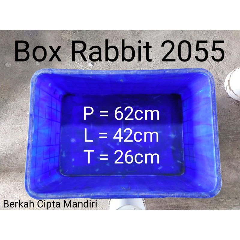 Jual container plastik bekas Box tahu Box magot container industri ...