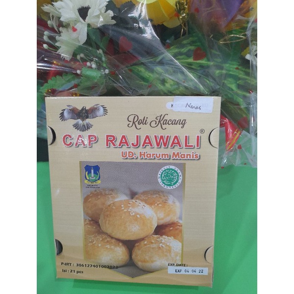 Jual Roti Kacang Rajawali rasa Nenas isi 21pcs | Shopee Indonesia