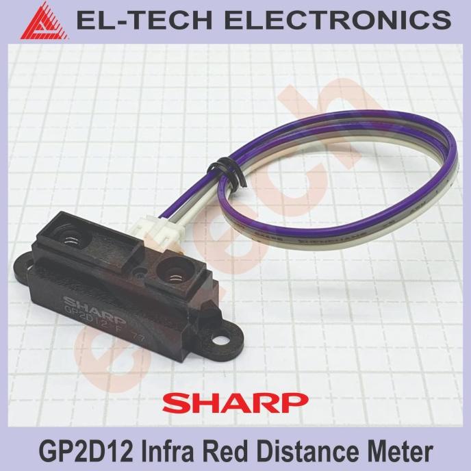 Jual SHARP GP2D12 Infra Red Distance Measuring Sensor Pengukur Jarak elt3ch Diminati Banget ...