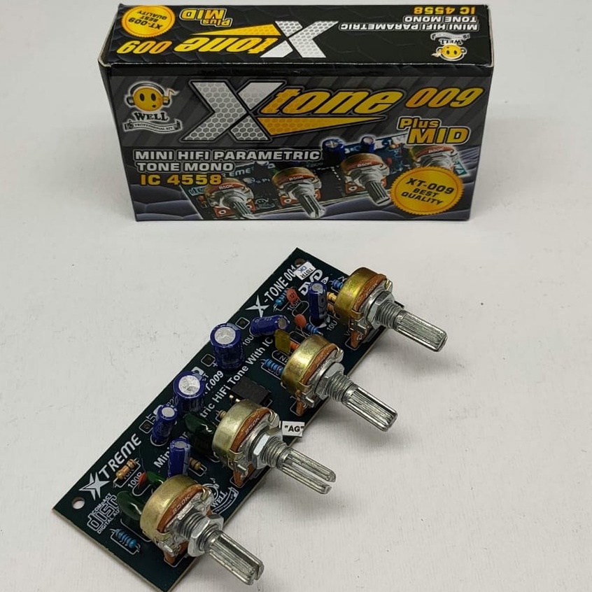 Jual KIT TONE CONTROL MINI PARAMETRIC XTONE | Shopee Indonesia