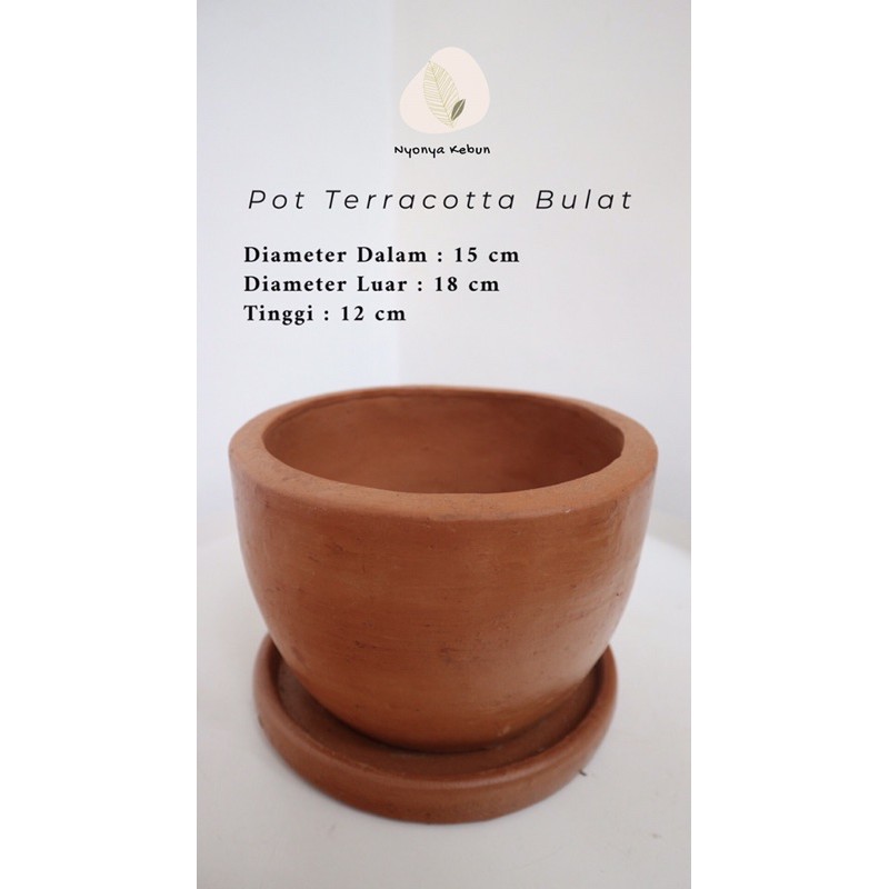 Jual Pot Terracotta Bulat , Terracotta Pot , Pot Terracotta, Teracota ...