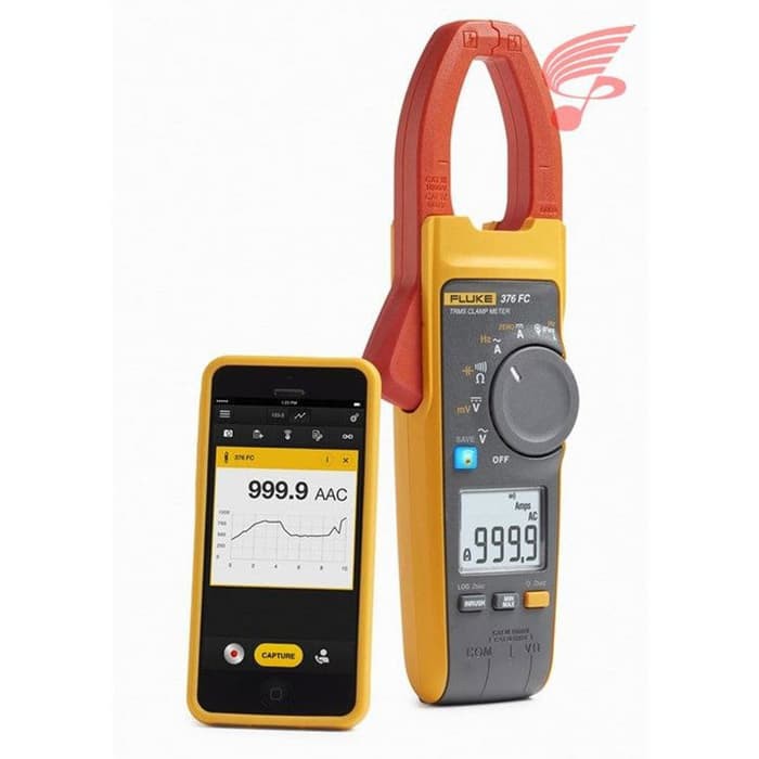 Jual Fluke 376 FC 1000A AC/DC True-rms Wireless Clamp Meter w/ iFlex 376FC | Shopee Indonesia