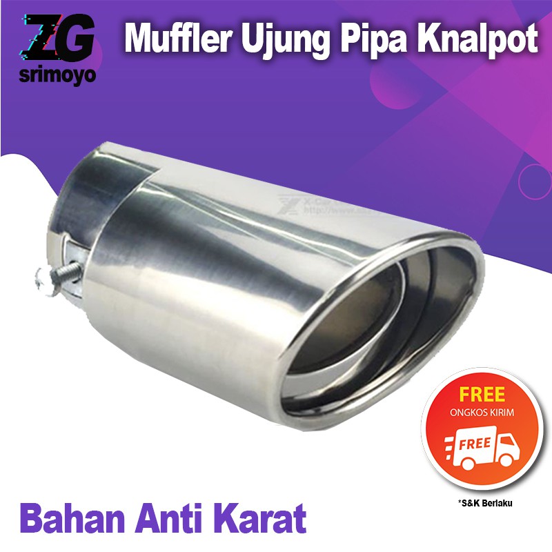Jual Muffler Ujung Knalpot Mobil Bahan Anti Korosi - Mufler Knalpot ...