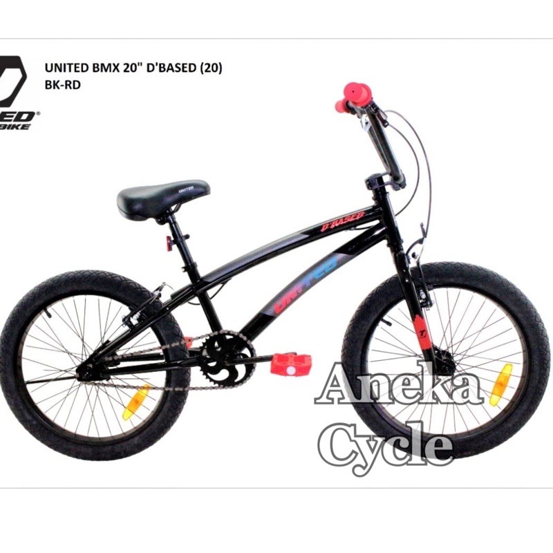 Jual Sepeda Dewasa BMX United Dbased 20 Inch | Shopee Indonesia