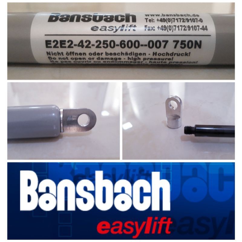 Jual BANSBACH GASSPRING E2E2 42 250 600 - 007 - 750N | Shopee Indonesia
