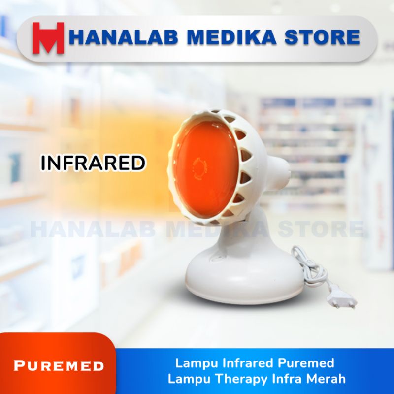 Jual Lampu Infrared Puremed / Lampu Therapy Infra Merah / Lampu ...