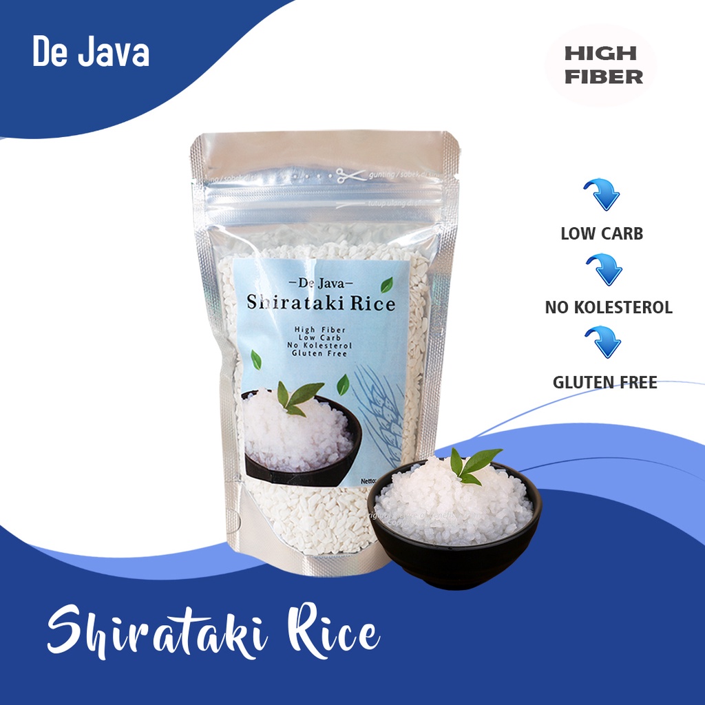 Jual Beras Shirataki 100 gram Shirataki Konnyaku Rice Beras Diet Non ...