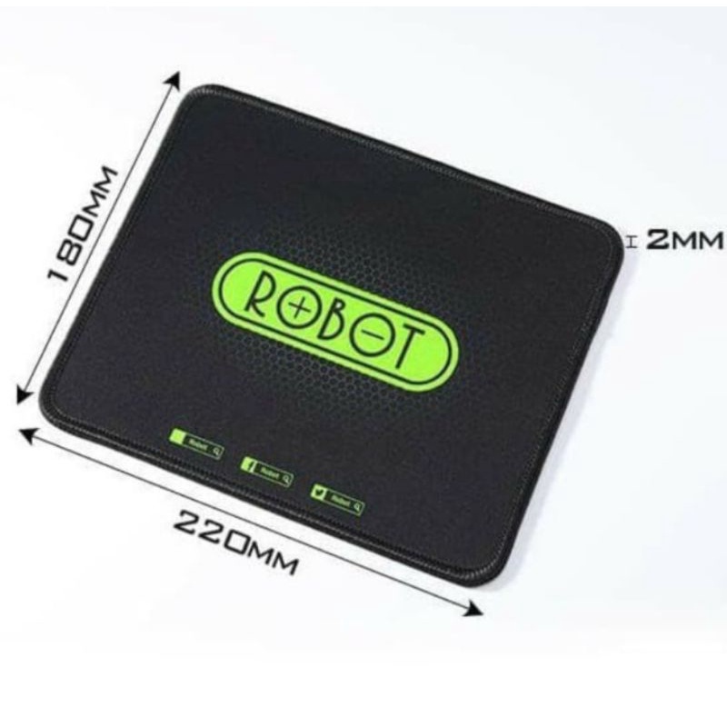 Jual Mouse pad Robot MP01 anti slip rubber mousepad gaming | Shopee ...