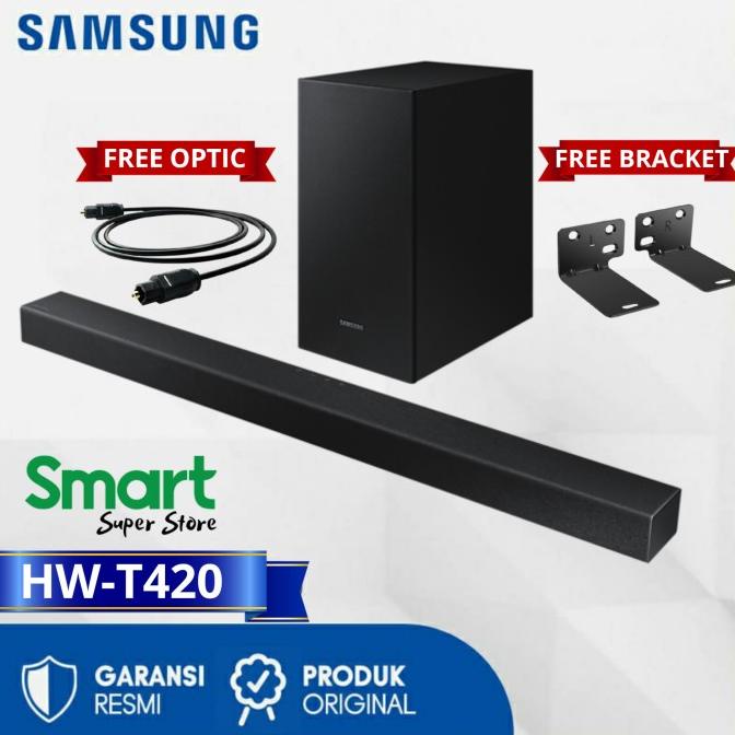 Jual Samsung Soundbar HW-T420 2.1ch Surround Bluetooth Dolby Audio ...