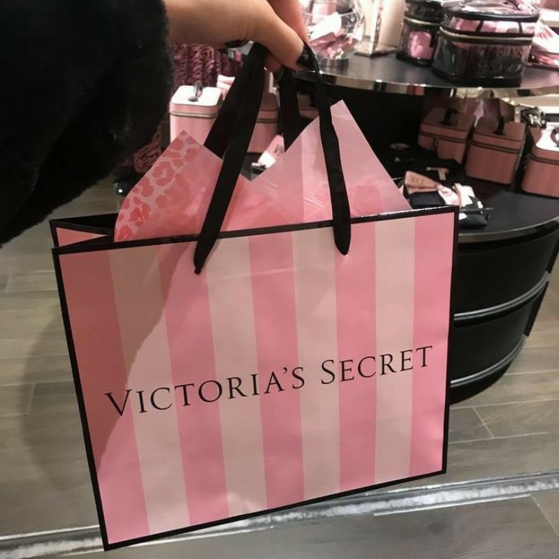 Jual PAPER BAG VICTORIA'S SECRET GIFT BOX ORIGINAL 100% | Shopee Indonesia