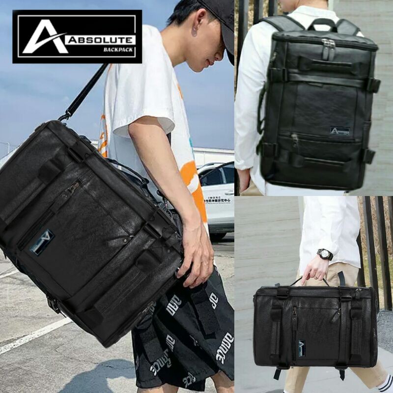 Jual Tas Ransel Kulit XI Absolute Backpack Up 15 in - Tas Pria Tas ...
