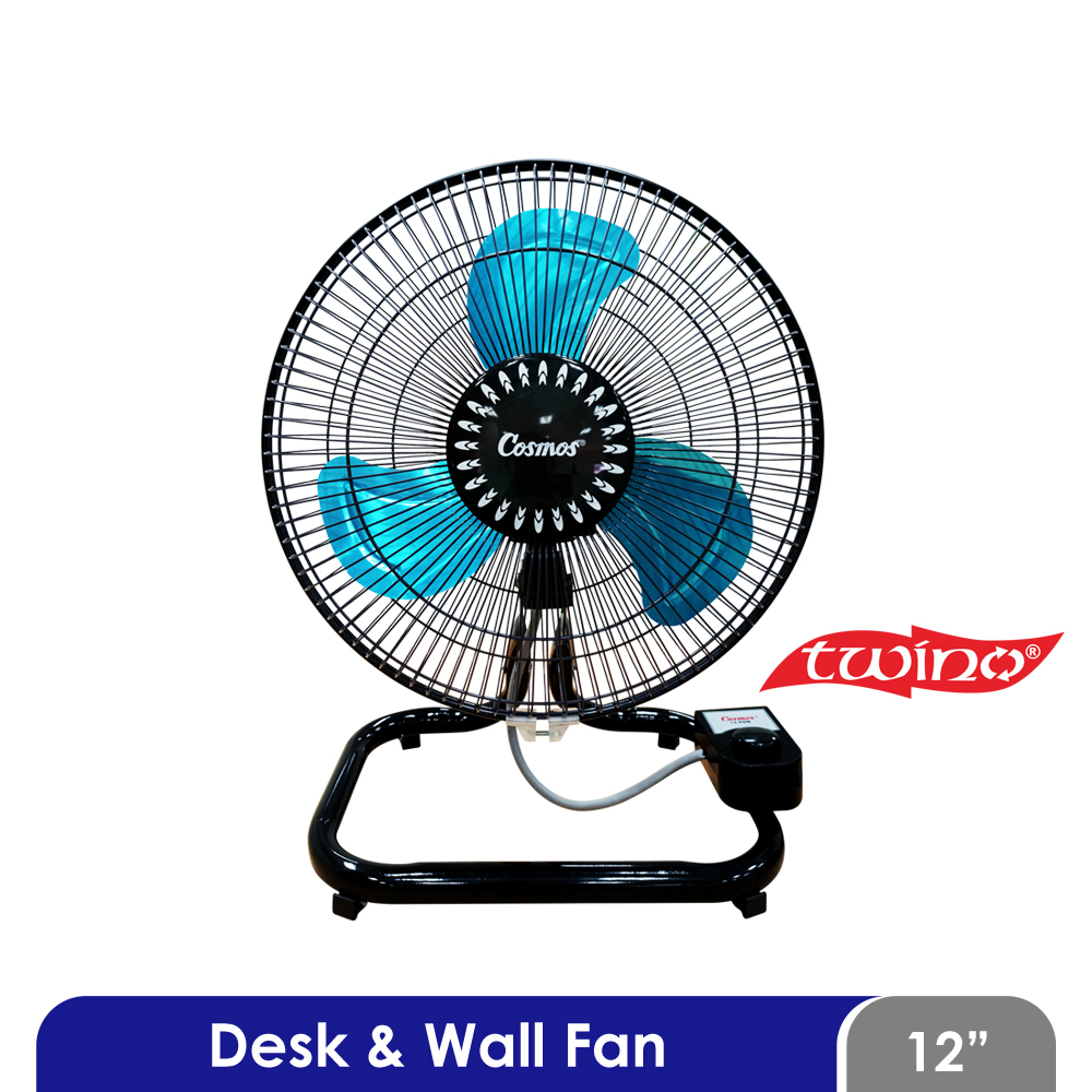 Jual Cosmos 12PDB – Desk Fan Industrial 12 inch 2in1 Baling Alumunium ...