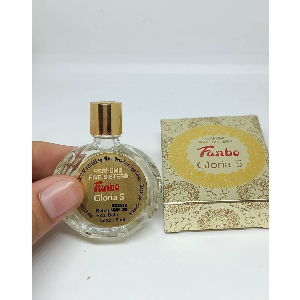 Jual minyak wangi FANBO Gloria 5 (5ml) | Shopee Indonesia