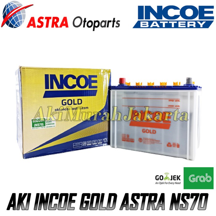 Jual Aki Mobil Toyota Kijang LGX INCOE GOLD Astra Ns70 Aki Basah 12V / 65Ah | Shopee Indonesia