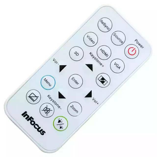 Jual Remot proyektor Infocus IN220 IN221 IN222 IN223 IN224 IN226 IN229 ...