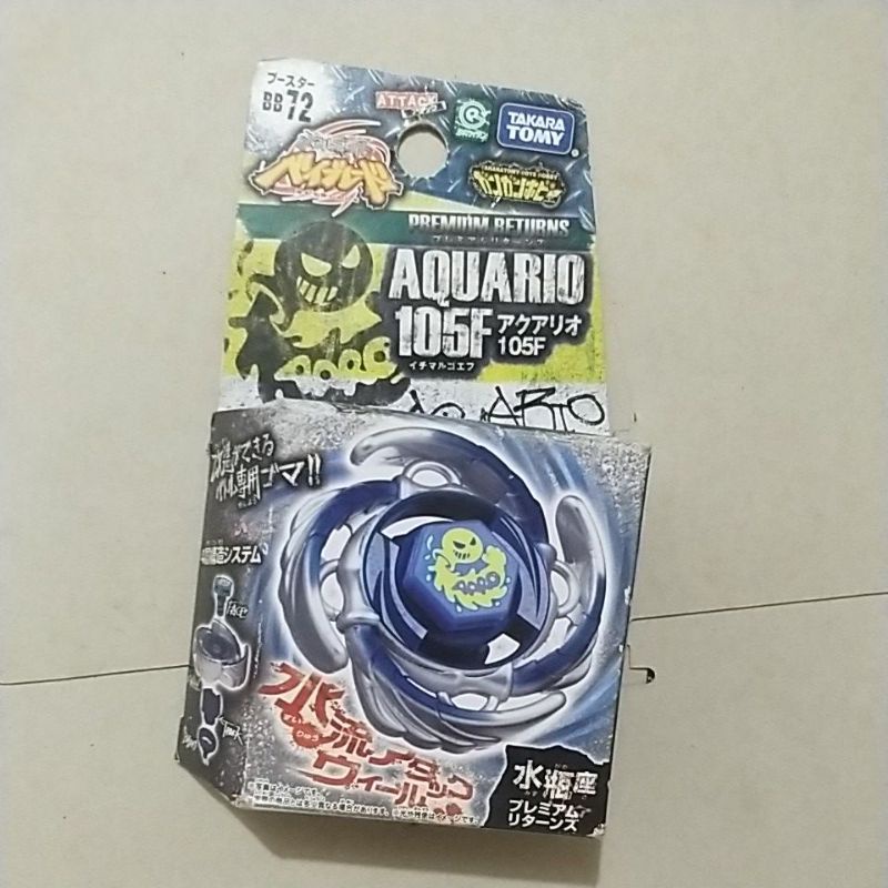 Jual BB 72 BEYBLADE AQUARIO 105 F PREMIUM RETURNS | Shopee Indonesia