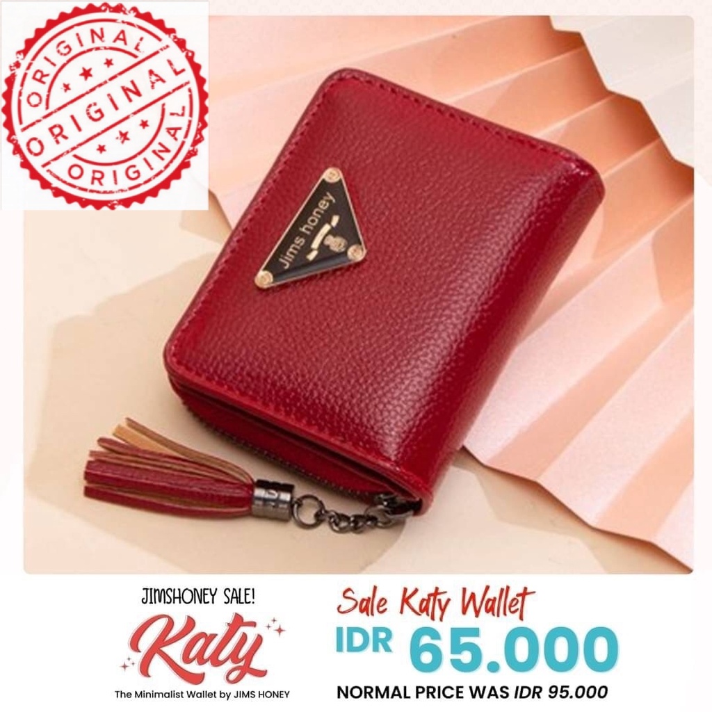 Jual KATY WALLET JIMS HONEY (ORIGINAL 100%) | Shopee Indonesia
