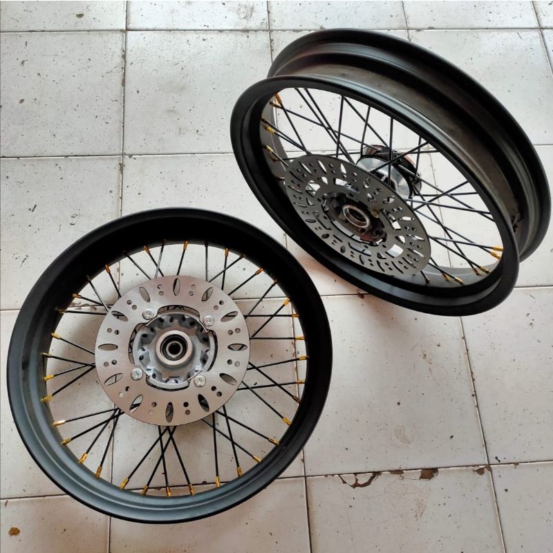 Jual Paket velg Supermoto Sumo CRF KLX WR155 spec sesuai request ...