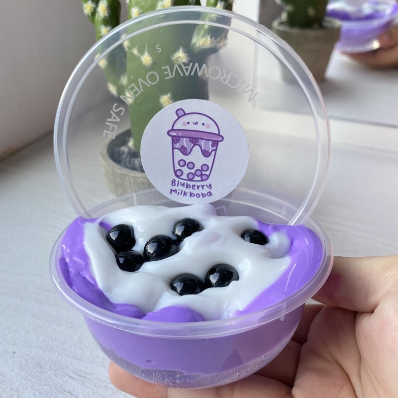 Jual PROMO Boba Slime by Potatos_Slime2 200ml dan 380ml | Shopee Indonesia