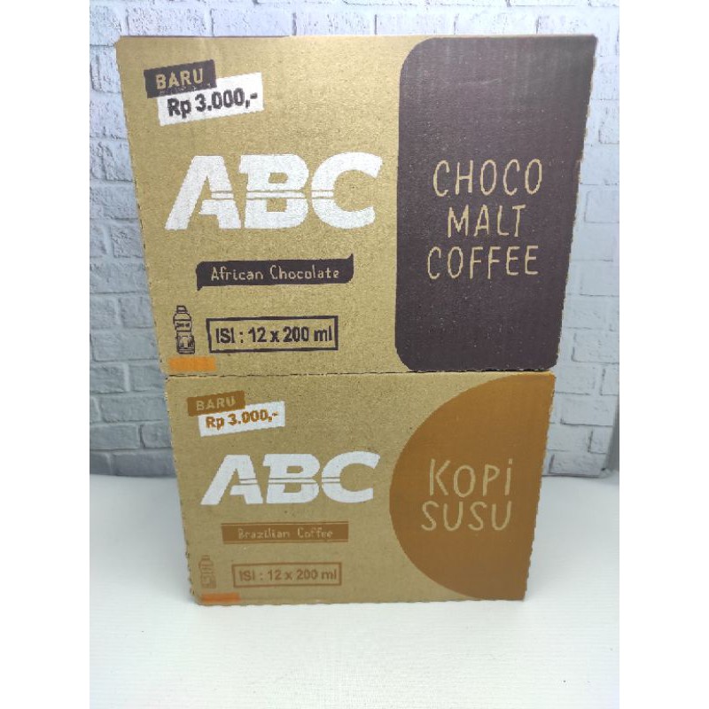 Jual Kopi ABC Botol 200 ml (1 dus isi 12 botol) | Shopee Indonesia