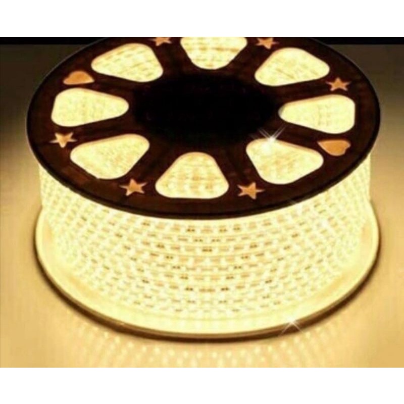 Jual Lampu Selang LED Strip 5050 Outdoor Ac 220v(1mtr-100mtr) Putih ...