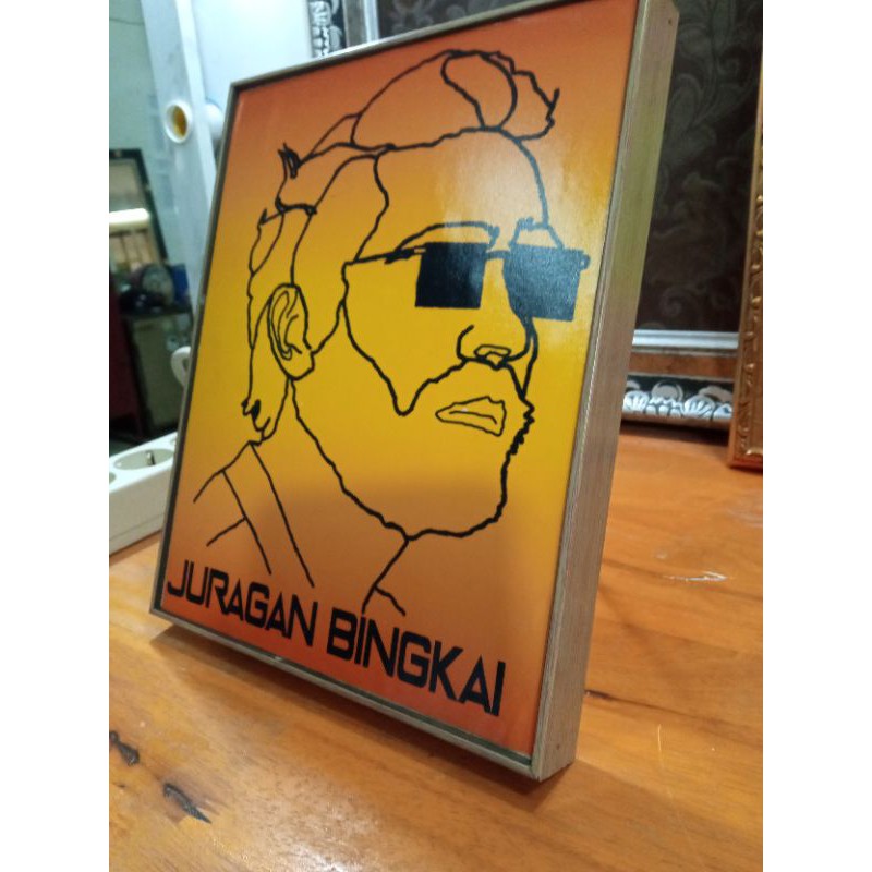 Jual PAKET CETAK 12R SEMI CANVAS + BINGKAI 15" FRAME SPANRAM UK. 15 ...