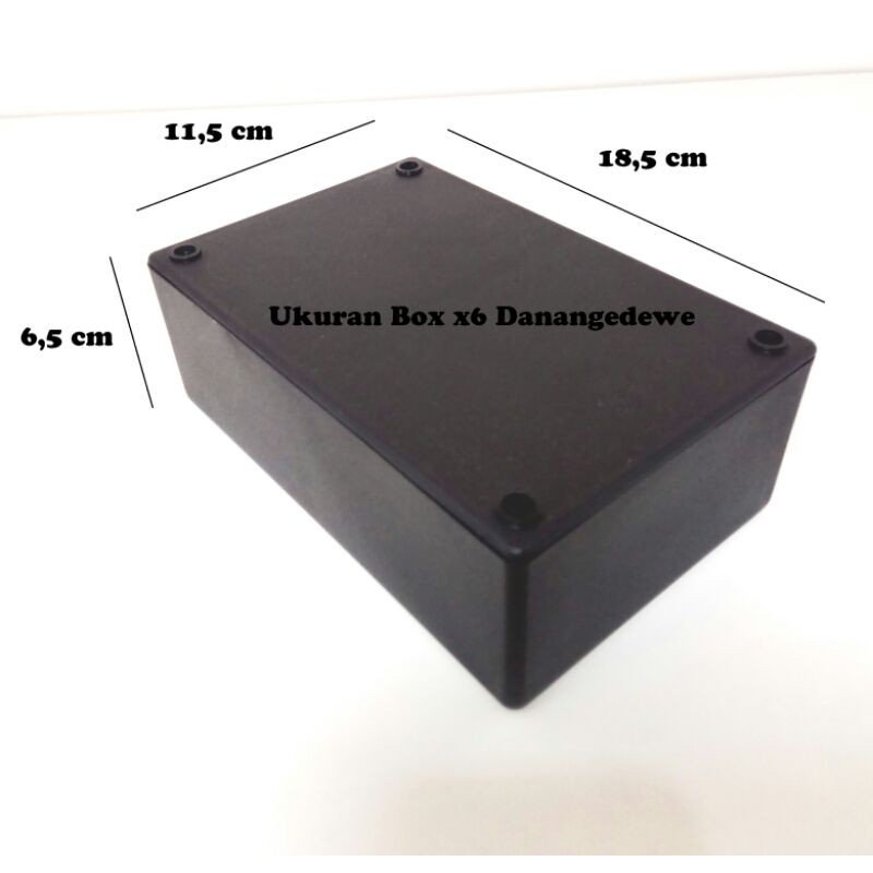 Jual Box X6 box komponen box hitam enclouser | Shopee Indonesia