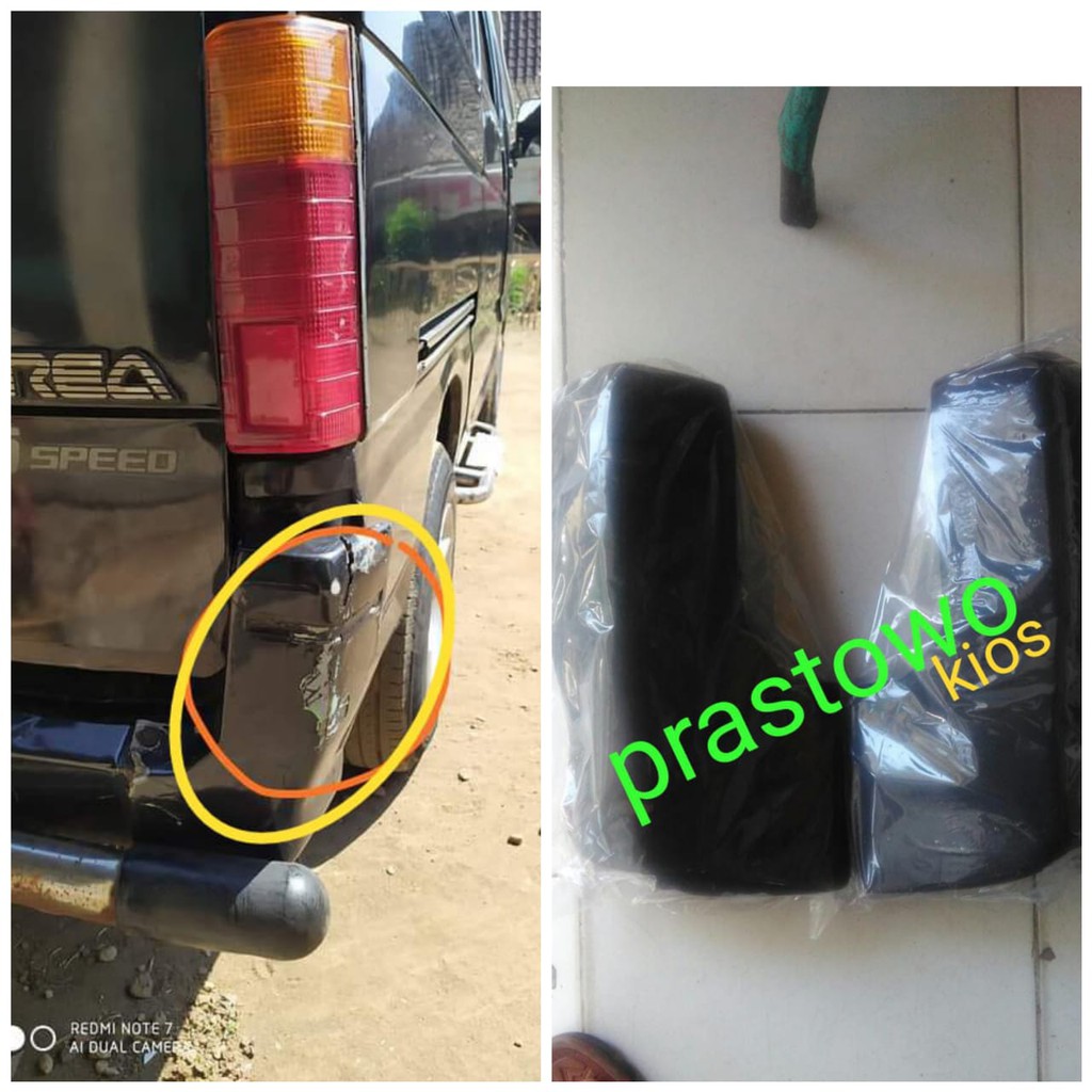 Jual Kupingan tanduk tutup bemper belakang Daihatsu zebra bodytech ...