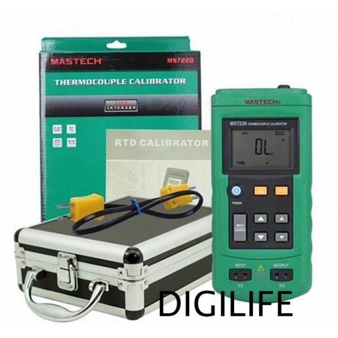 Jual Thermocouple Calibrator Ms7220 Mastech Termocouple Ms-7220 Thermometer | Shopee Indonesia